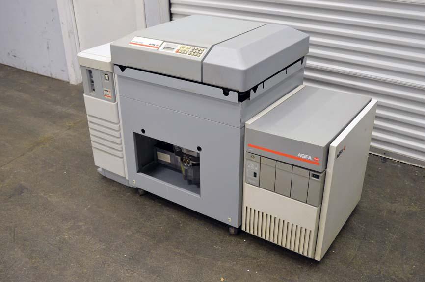 Lot #78: Agfa Accuset 1000 Plus Capstan Imagesetter w/ Apogee RIP ...